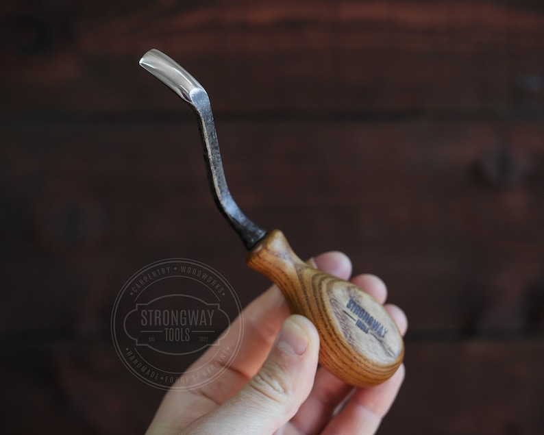 Small Hooked Dogleg Gouge Wood Carving Gouge Bent Gouges - Etsy