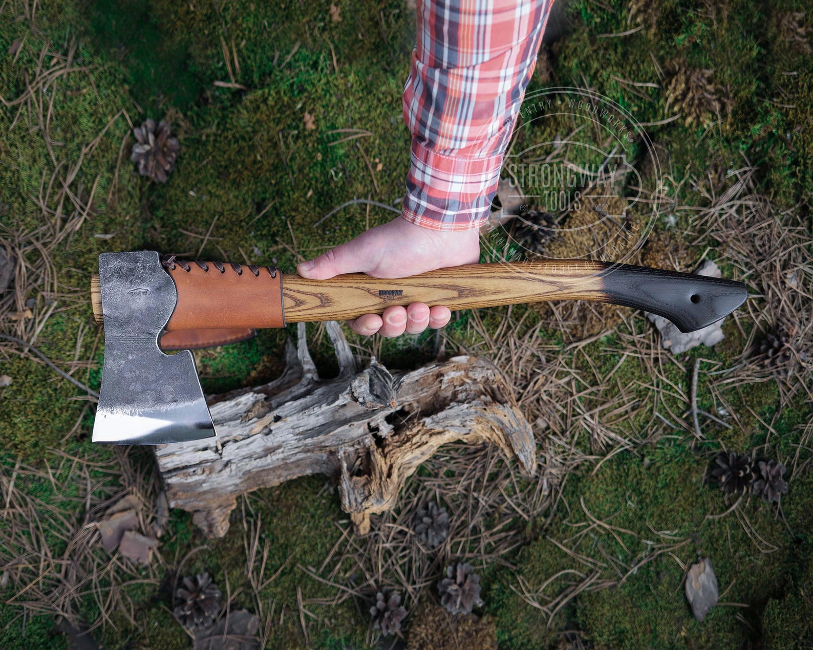 Bushcraft Axe, Forest Axe, Hiking Axe, Forest Hatchet, Axe From 52100 ...