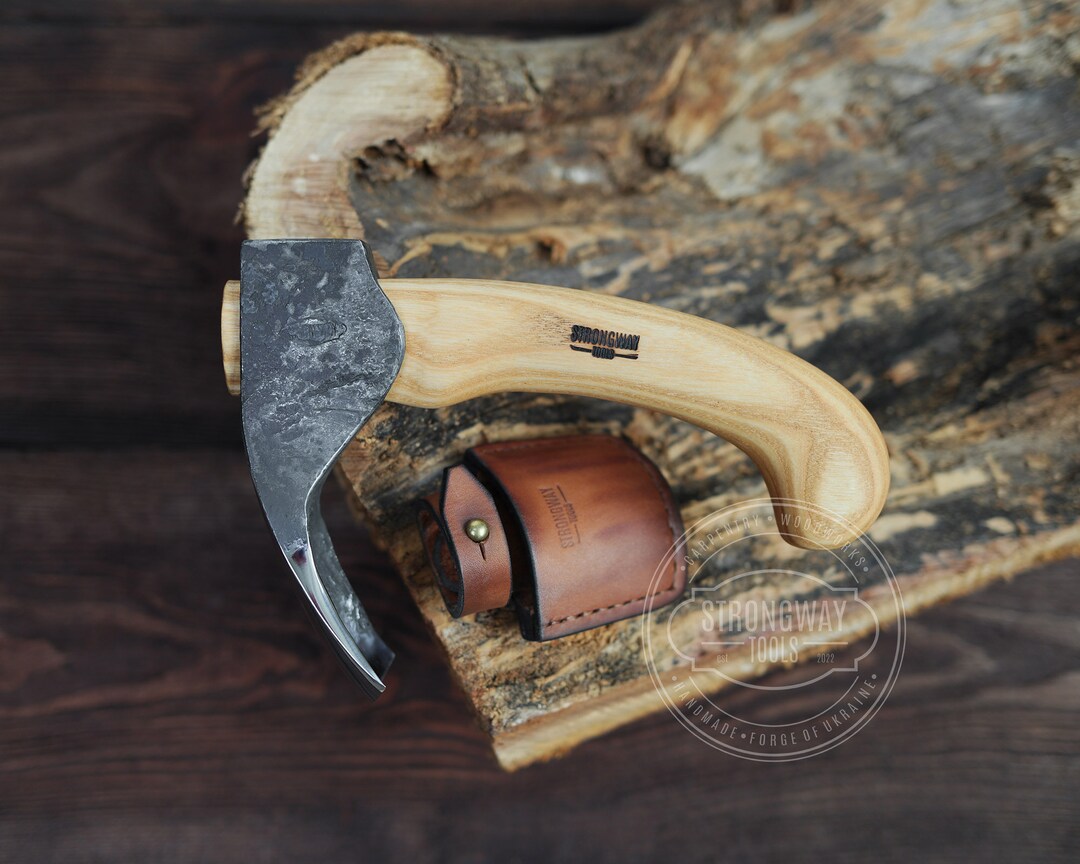 Handmade Forged Bowl Adze: Small Curved Wood Carving Tool - Etsy