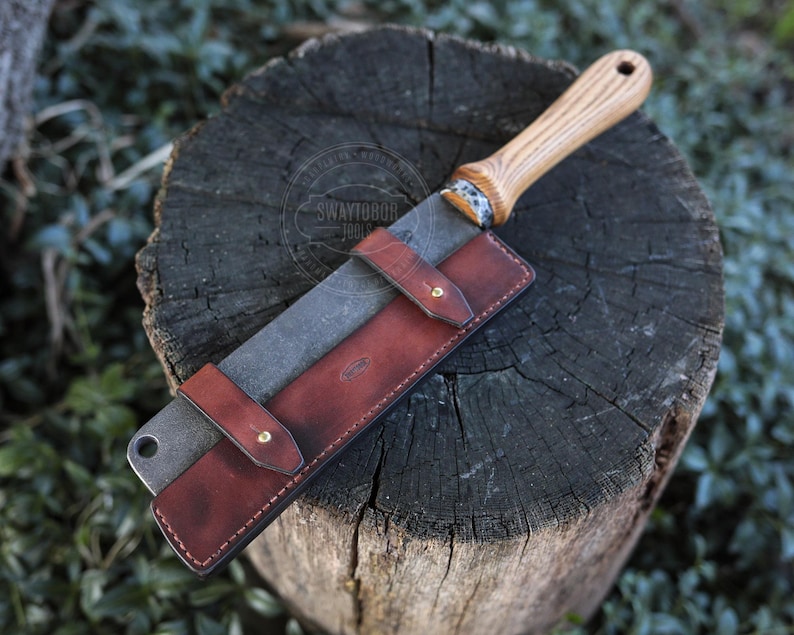 Compact Firewood Log Splitter | Knife Hand Crafted | Hatchet | One-hand ...