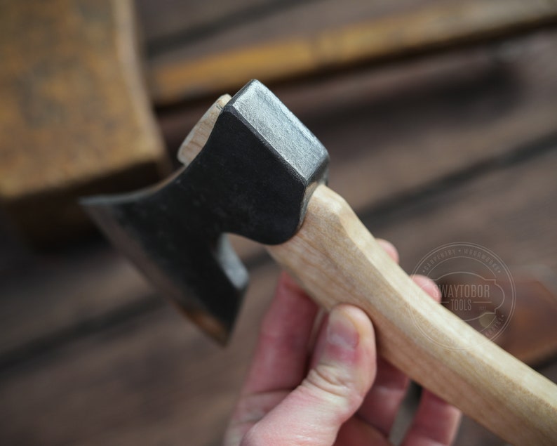 One-sided Edge Carving Axe, Hatchet for Trimming, Carving Tools Single ...