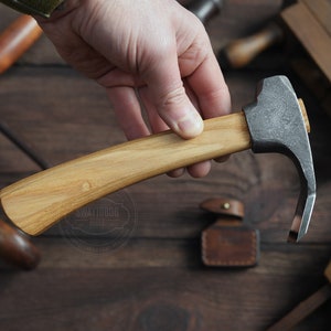 Hand Forged Small Flat Adze Blade | Finnish Adze | Forged Adze ...