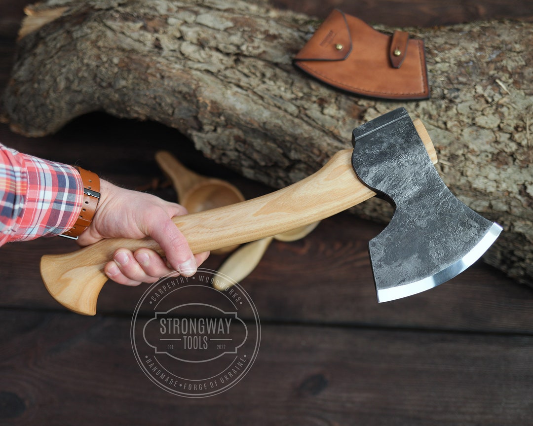 Carving Axe, Hand Forged Carving Axe, Woodcarving Tools - Etsy