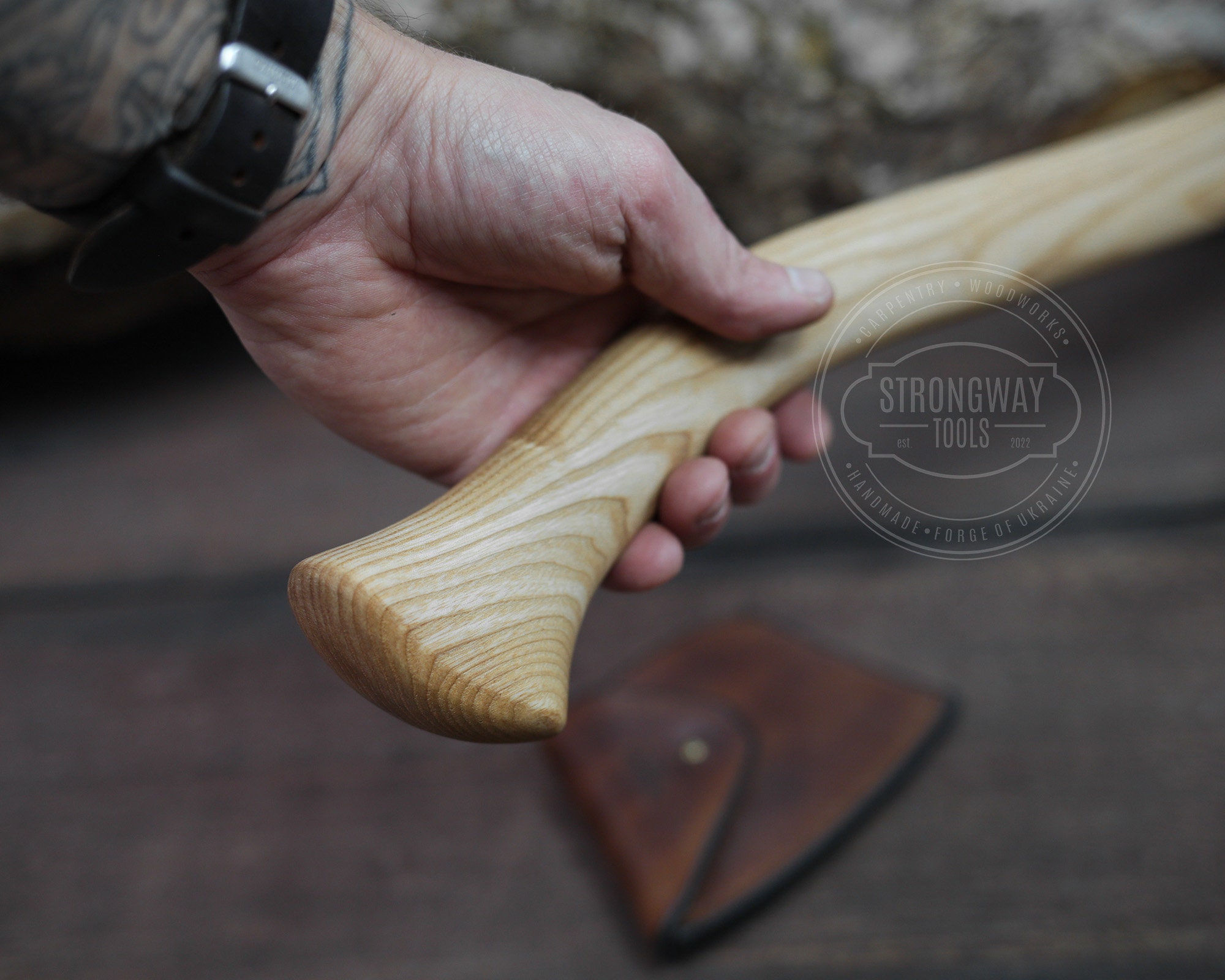 Finnish Bushcraft Axe, Carbon Steel, Finnish Ax, Bushcraft Axe, Hand ...
