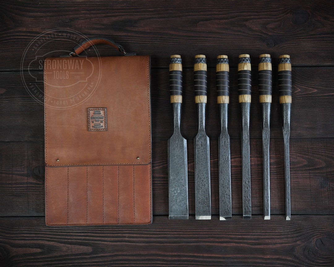 Set of Six Long Chisels, Forged Chisel Set (6pcs), Forged Chisel ...