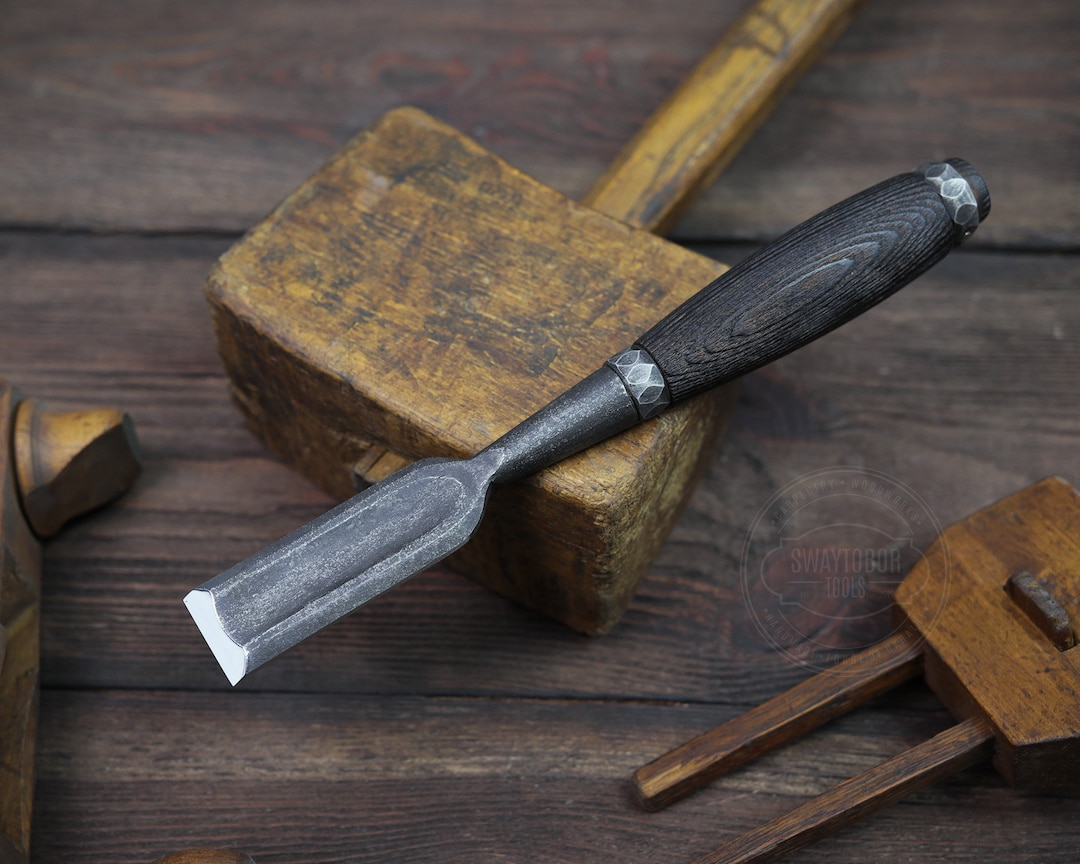 Hand Forged Medium Timber Framing Chisel Carpenters Slick Chisel ...