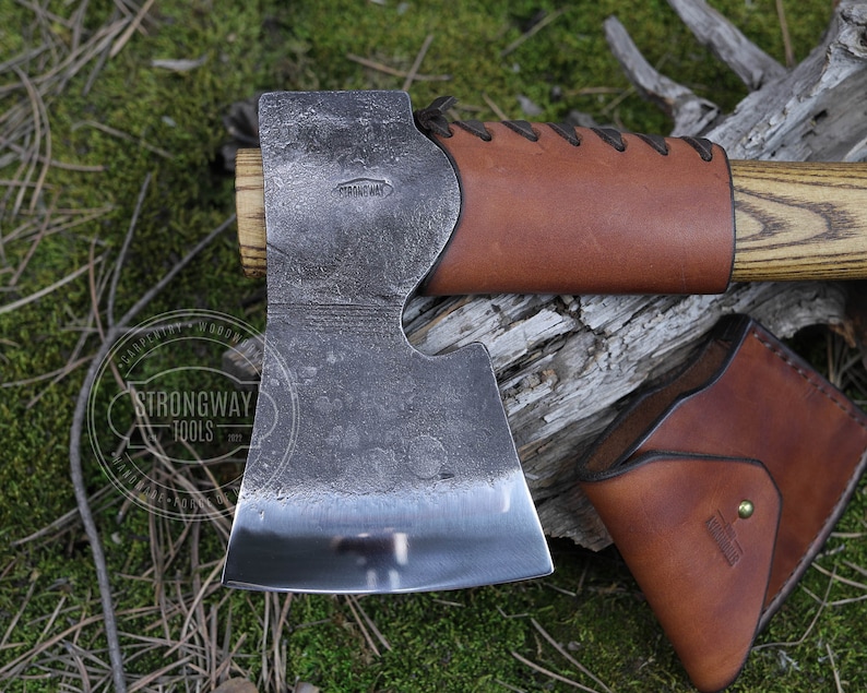 Bushcraft Axe, Forest Axe, Hiking Axe, Forest Hatchet, Axe From 52100 ...