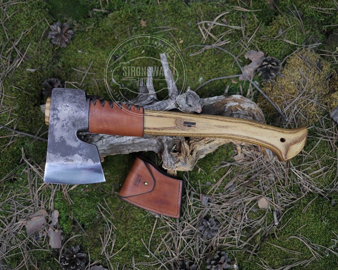 Bushcraft Axe, Forest Axe, Hiking Axe, Forest Hatchet, Axe From 52100 ...