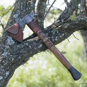 Small Tomahawk Axe, Bushcraft Axe, Forest Axe, Hiking Axe, Forest ...