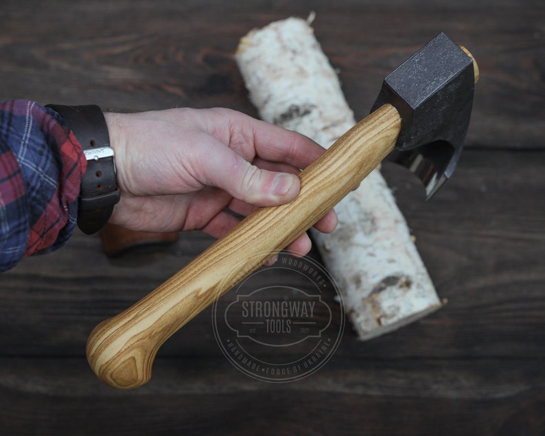 Medium Curved Bowl Adze, Woodworking, Wood Carving Medium Adze, Carving ...