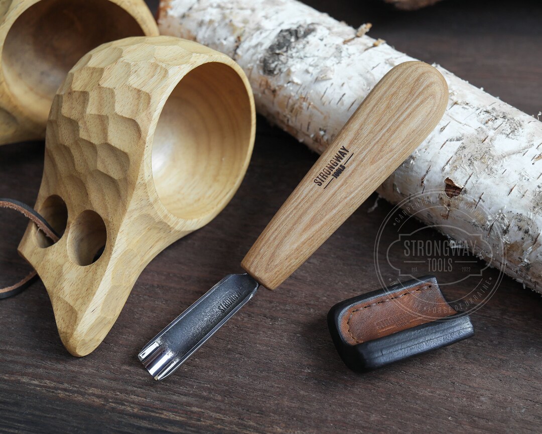 Small Texture Chisel Texture Chiseled Chisel for Woodcarvin Hand Forged ...