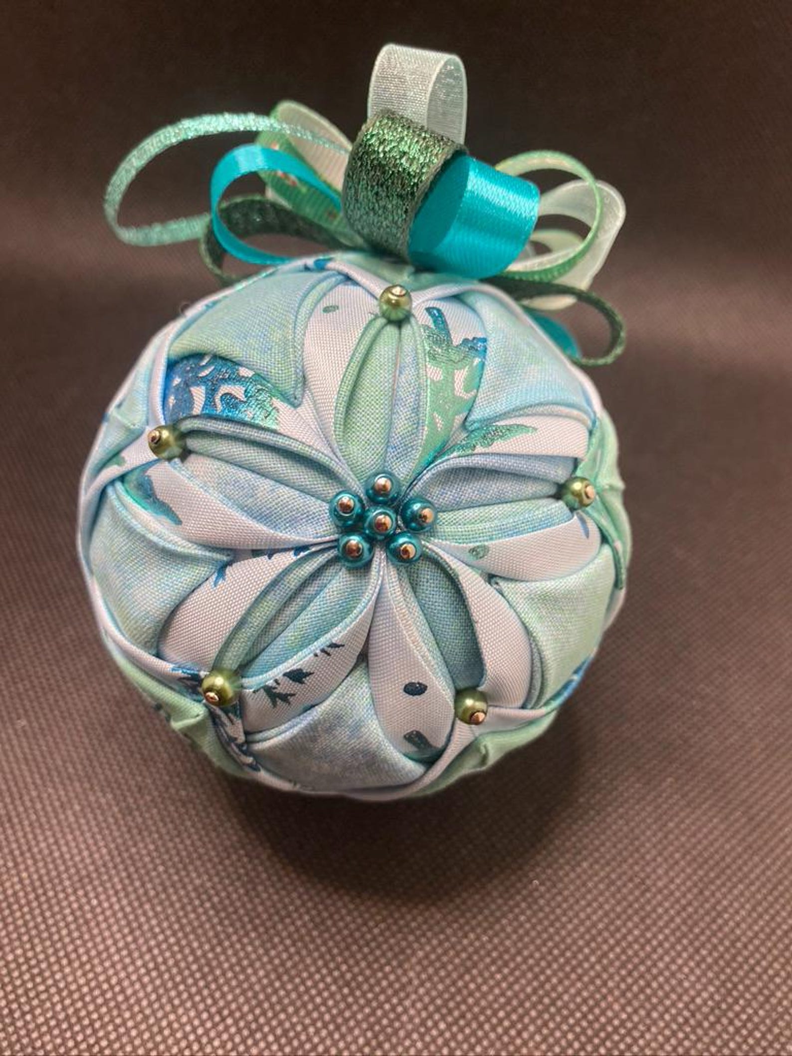 Christmas Handmade Quilted Ornament - Etsy