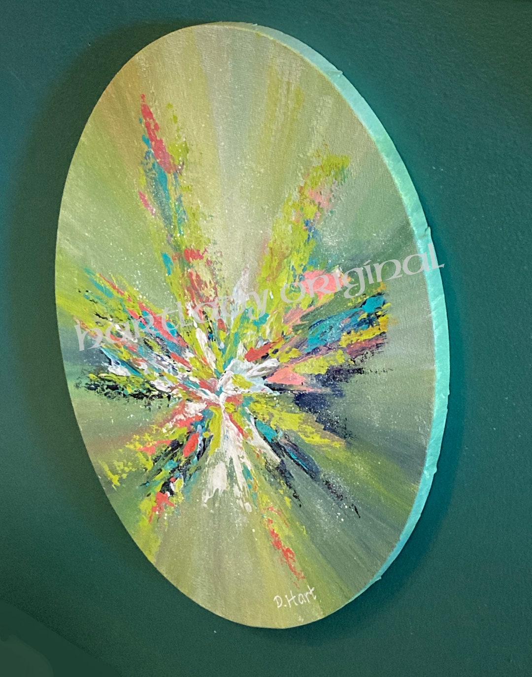 Original Acrylic | Spring Burst - Etsy
