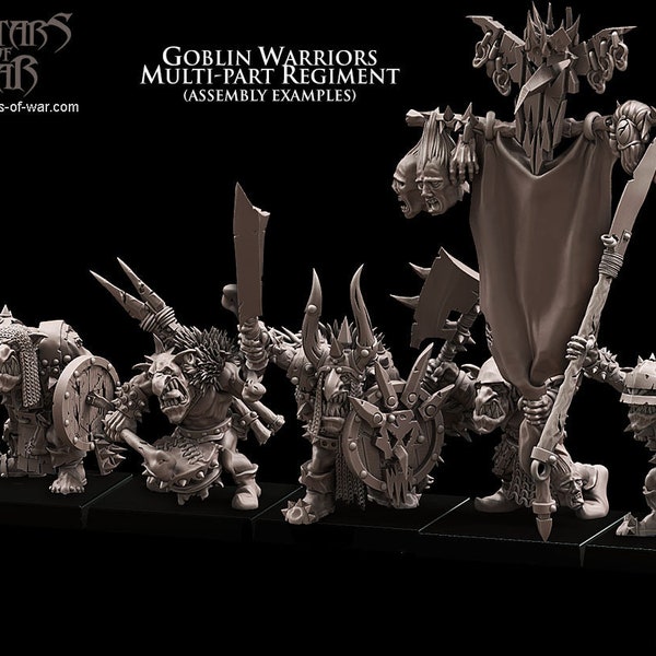 Goblin Avatars of War - Etsy