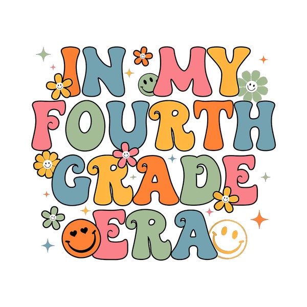 My 4th Grade Era - Etsy