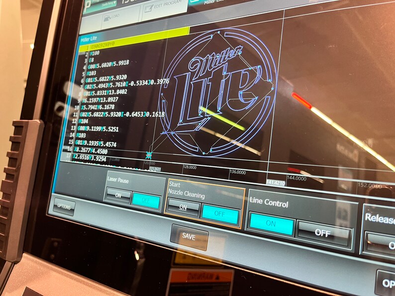 Miller Lite Beer Logo Hanging Wall Sign - Etsy