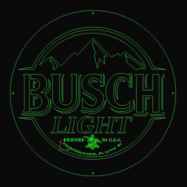 Busch Light Logo Svg - Etsy