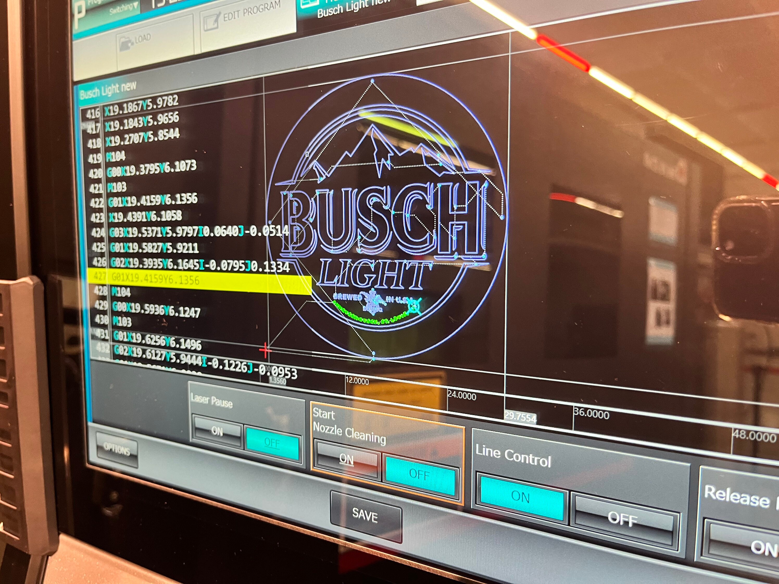 Busch Light Hanging Wall Sign DXF Download - Etsy