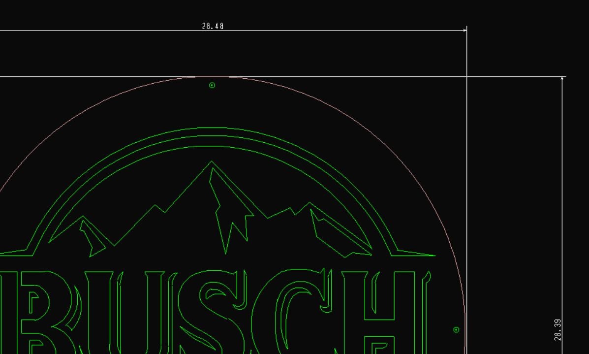 Busch Light Hanging Wall Sign DXF Download - Etsy