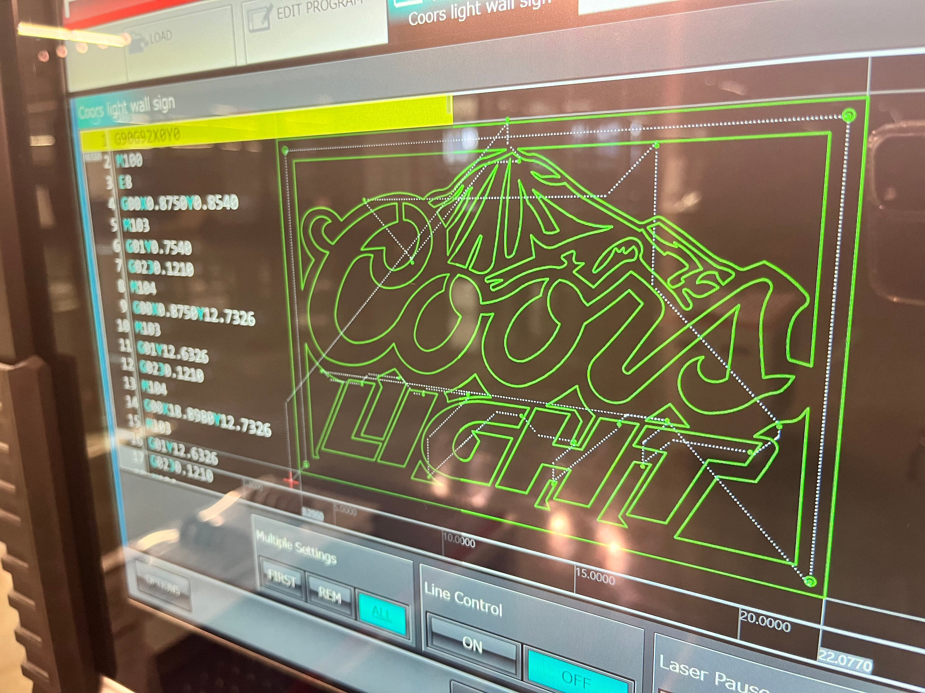 Coors Light Aluminum Metal Wall Sign - Etsy