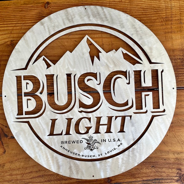 Busch Light Sign - Etsy