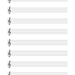 Staff Paper: Grand Staff, Treble Clef, Bass Clef letter Sized 8.5x11 ...
