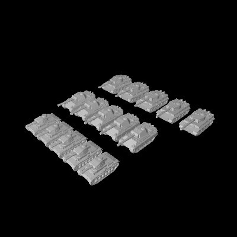 15pc 3D Printed German Armor Column - Etsy