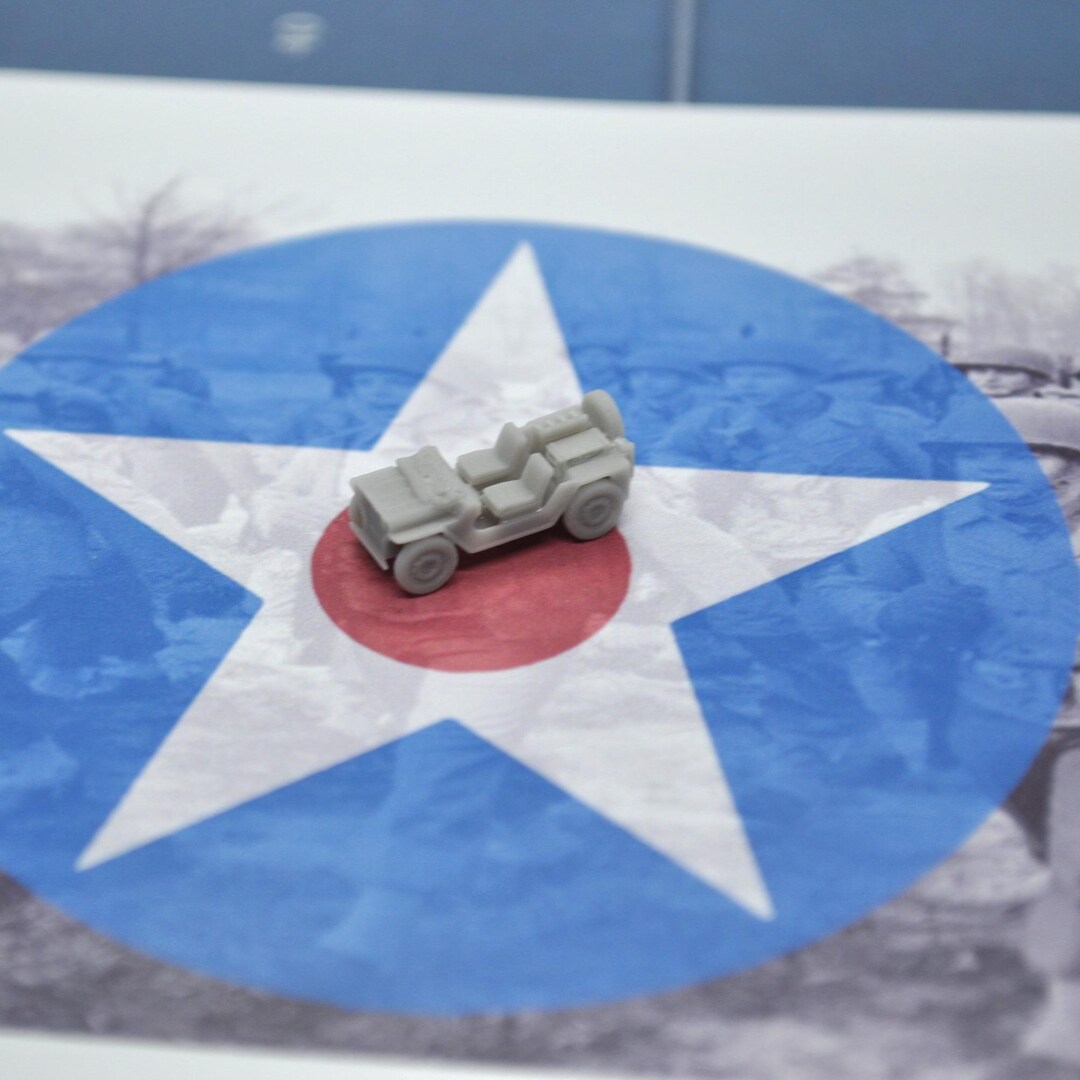 3D Printed US Willy's Jeep (x10) - Etsy