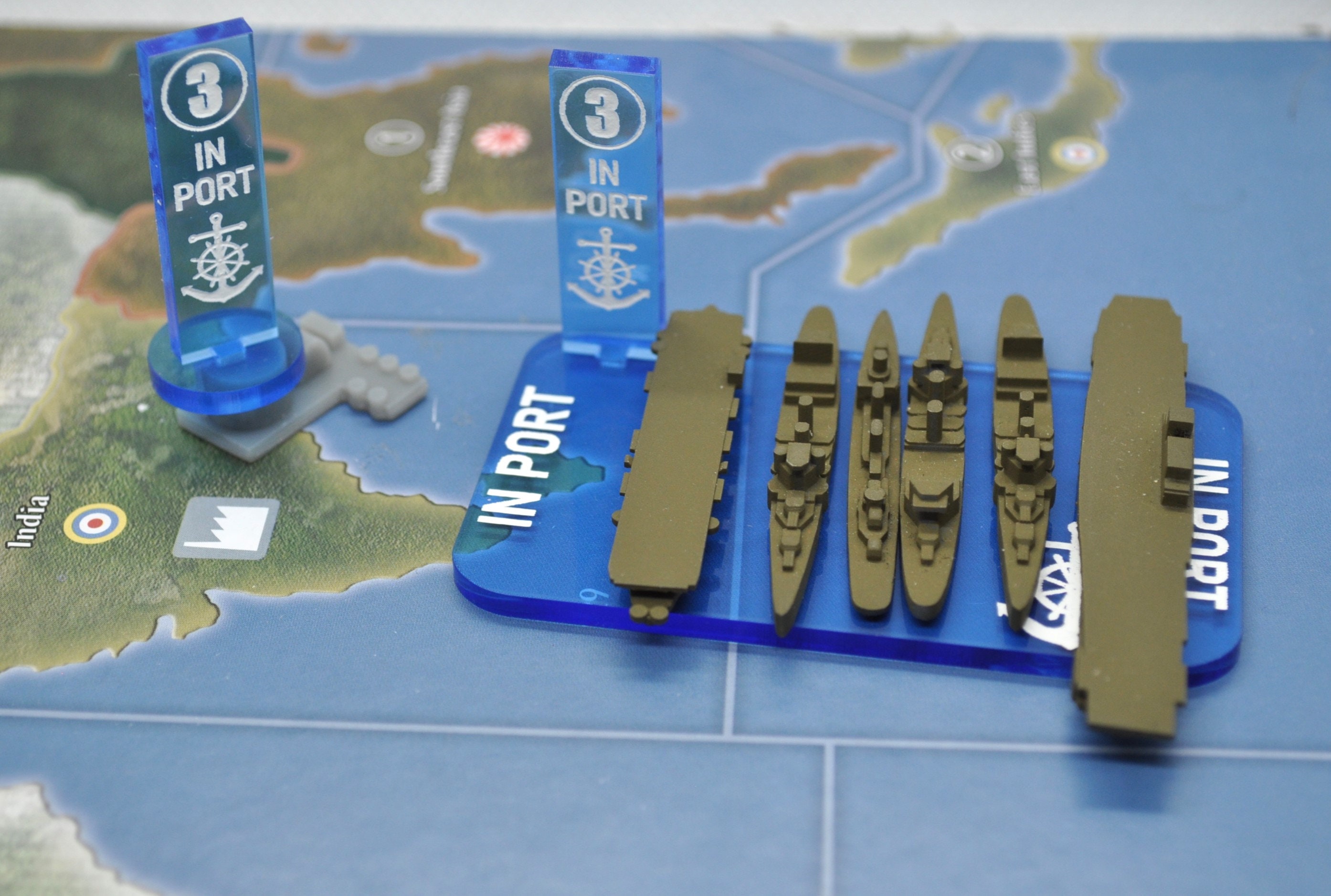 Acrylic "in-port" Marker With Stand - Etsy