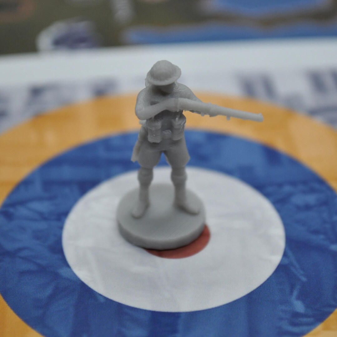 1/72 WW2 British 8th Army Infantry Pose 1 (x10) - Etsy