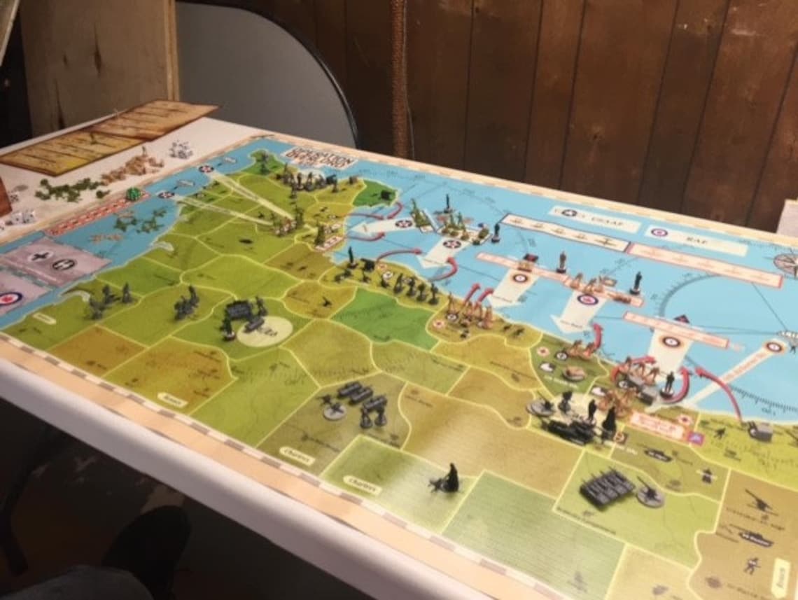 Custom Operation Overload Board Game map Only - Etsy