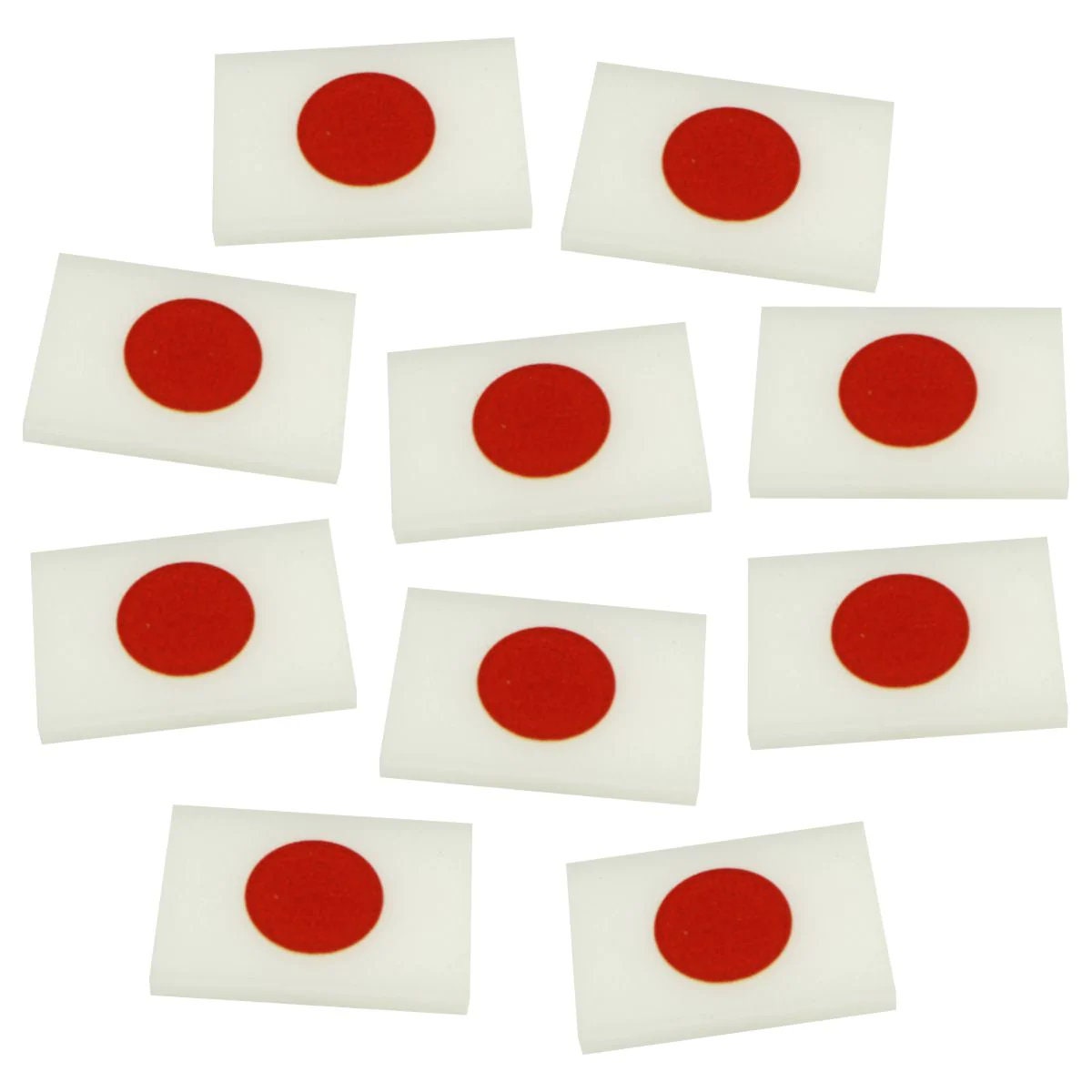 Acrylic Japanese National Flag Token (x10) - Etsy