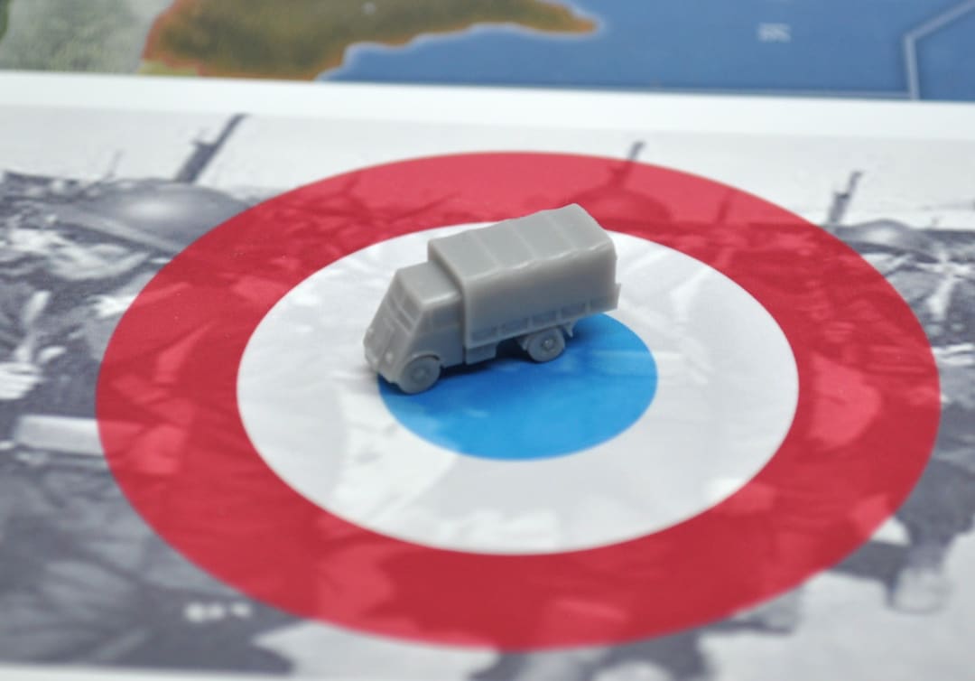 3D Printed French Renault AGR Truck With Cover (x10) - Etsy