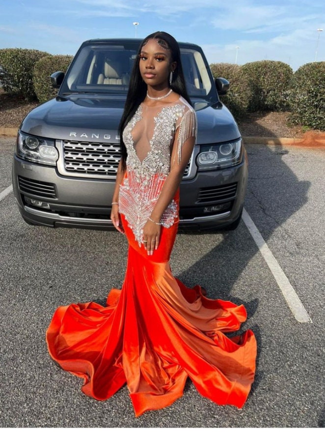 Orange Prom Dresses