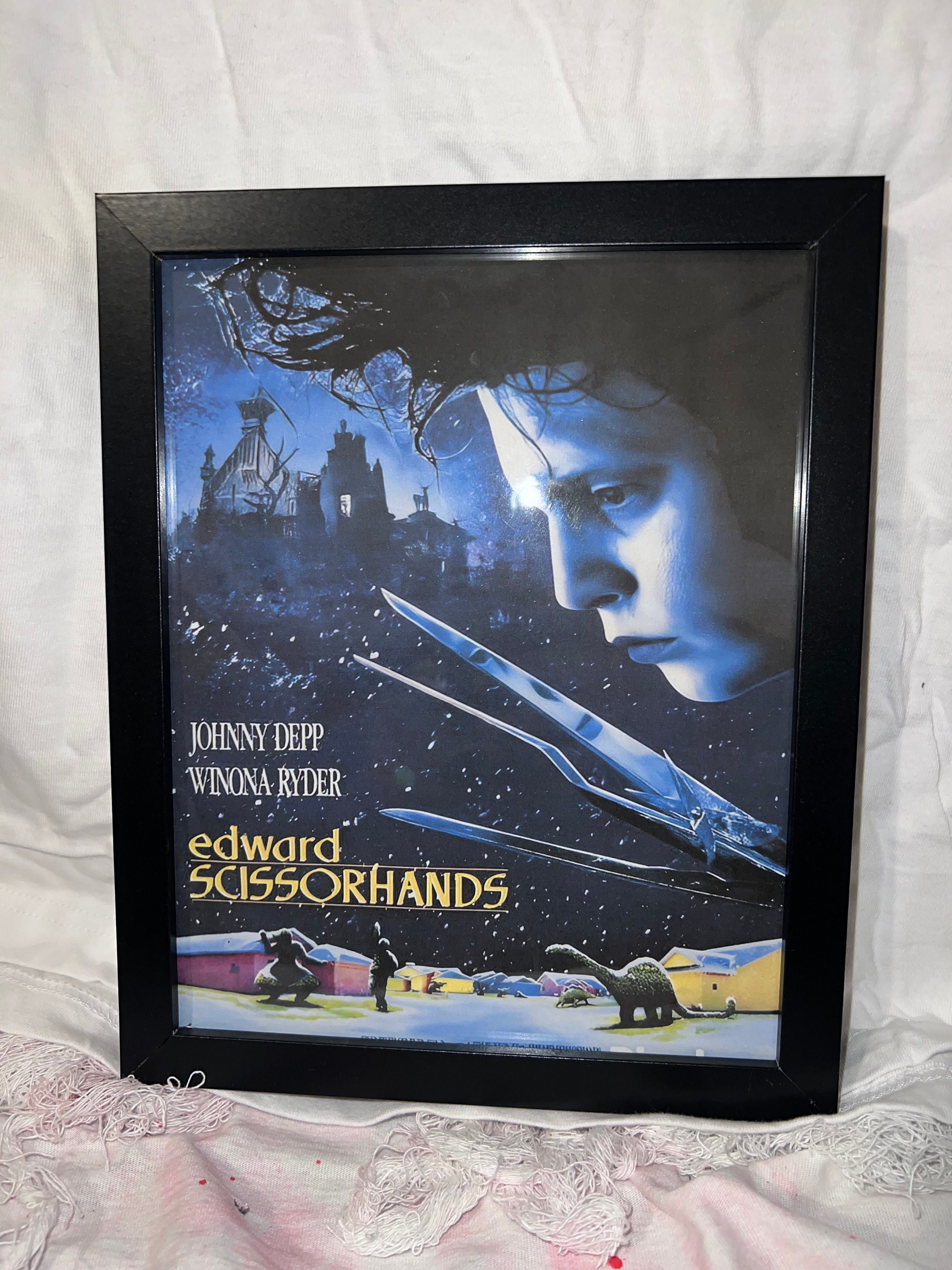Tim Burton LED 8x10 Movie Poster Display Frame - Etsy