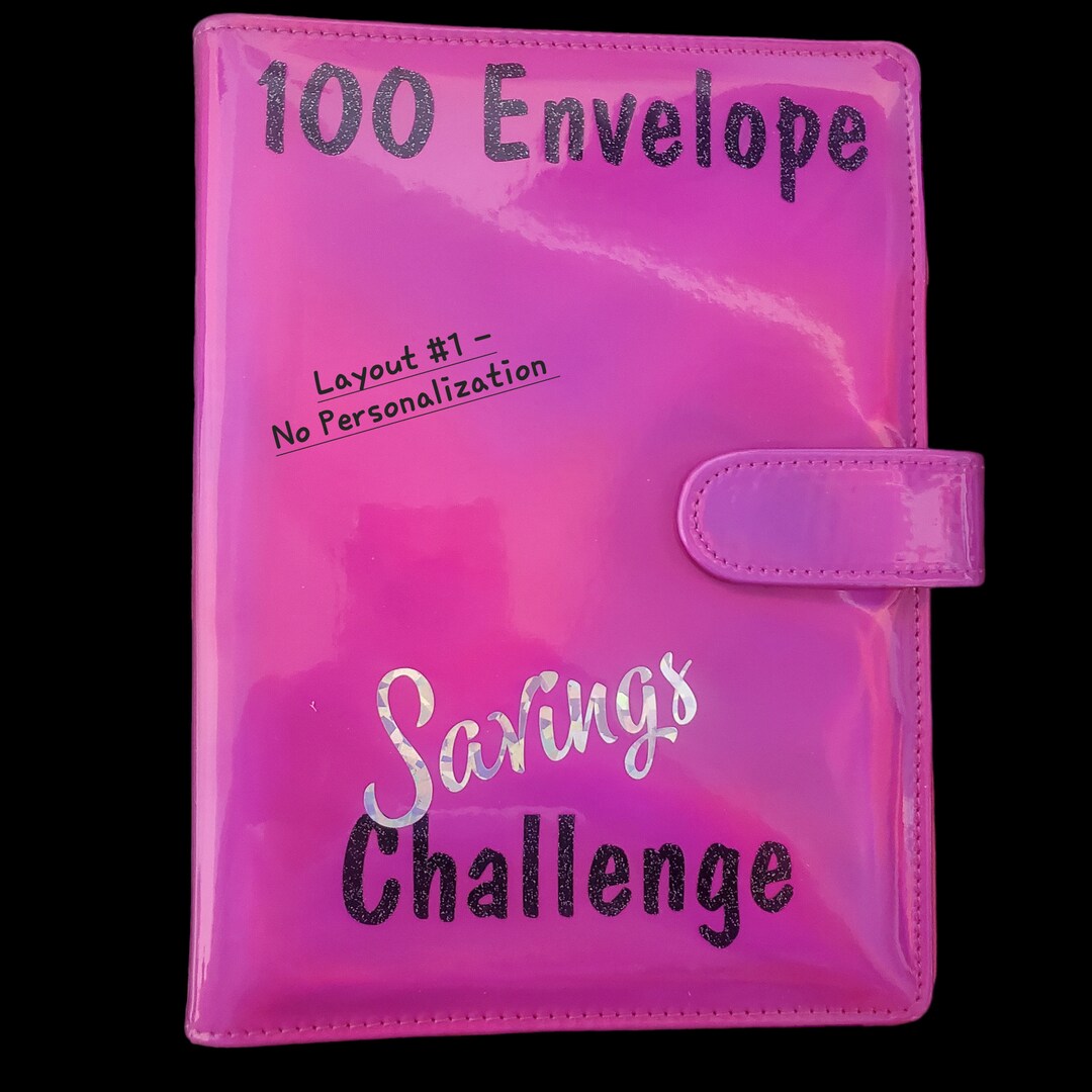 100 Envelope Savings Challenge Binder - Etsy