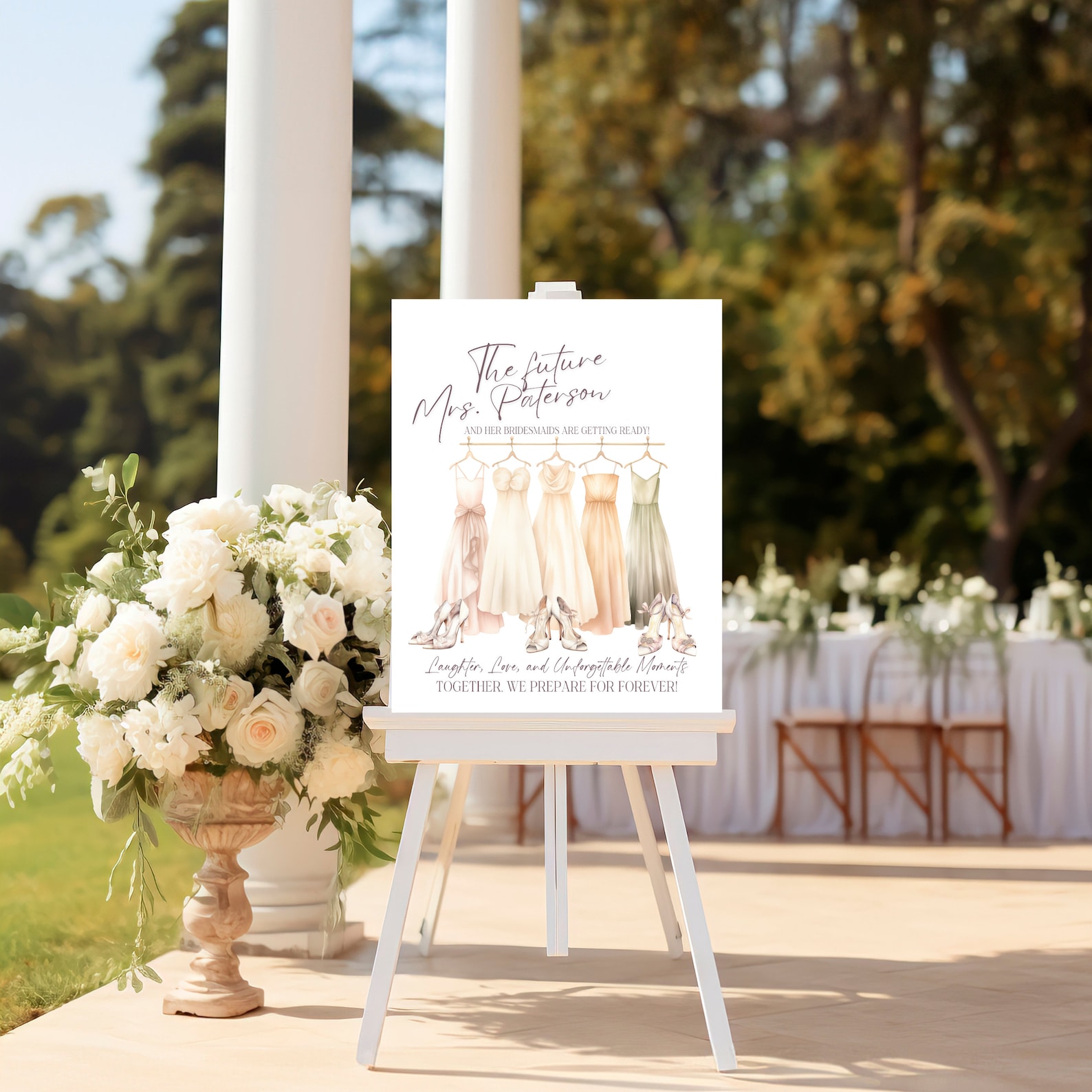 Custom Bridal Suite Sign - Personalized Wedding Decor With Hanging ...