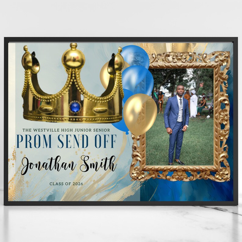 Prom Send off Party Welcome Sign, Prom Printable Signs, Prom Night ...