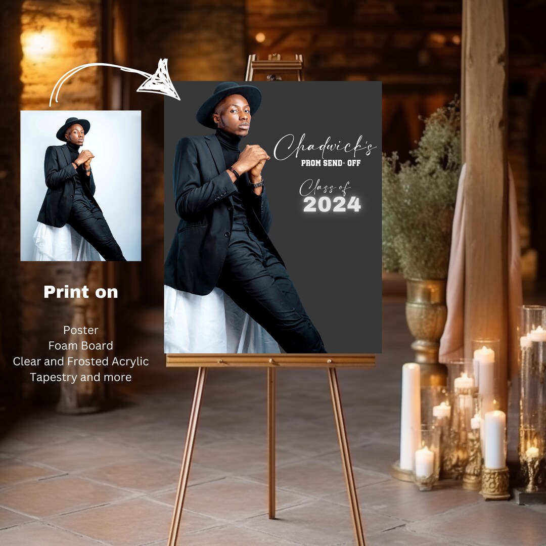 Prom Send off Party Welcome Sign Template,| Printable Signs Prom Night ...