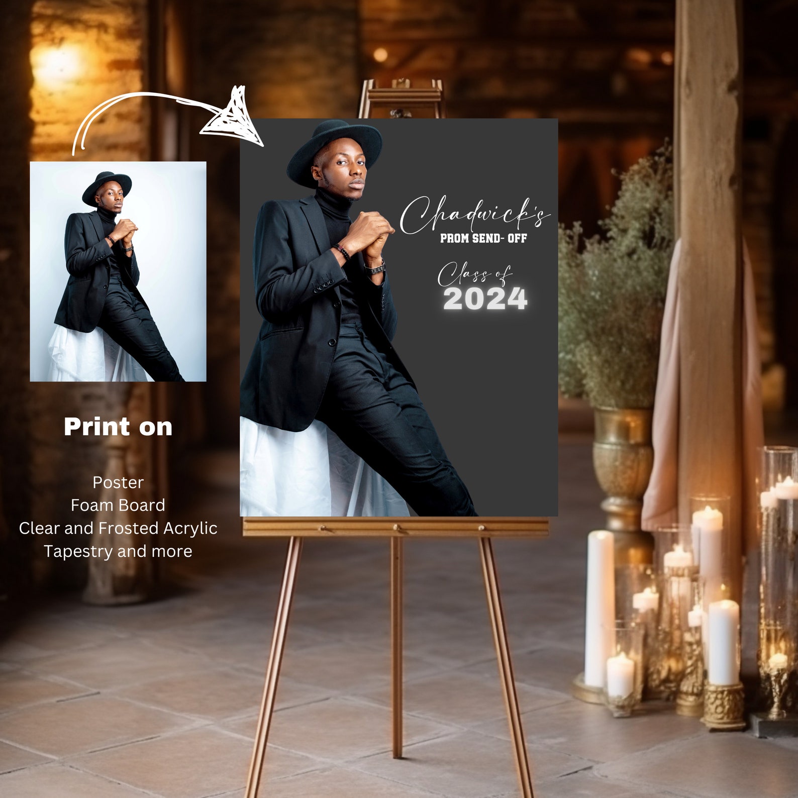 Prom Send off Party Welcome Sign Template,| Printable Signs Prom Night ...