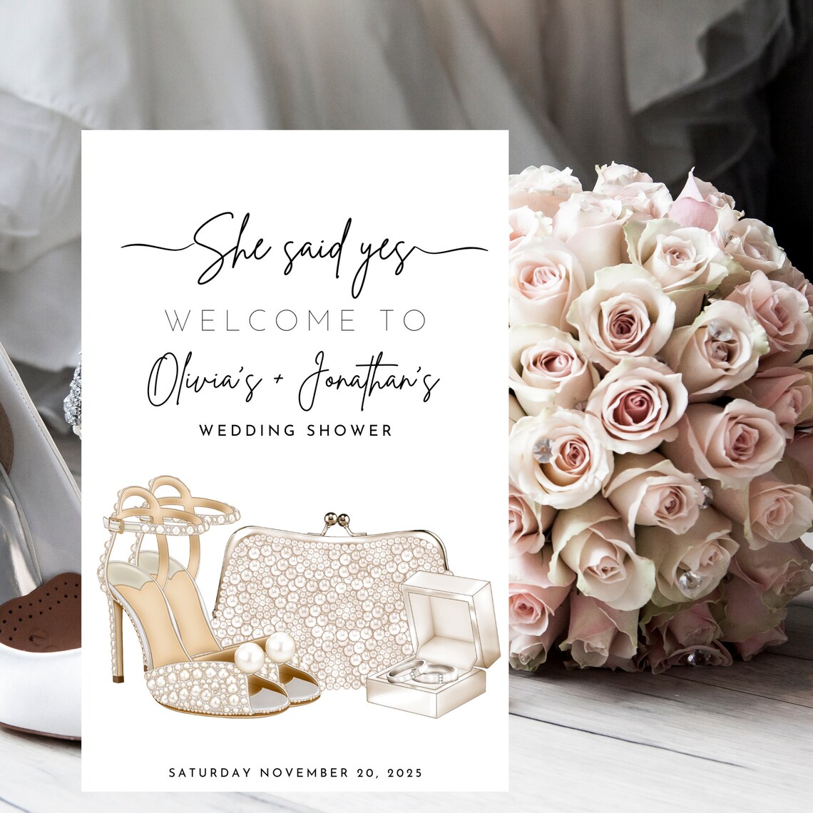 Tying the Knot Welcome Sign Bride to Be Banner Bridal Shower - Etsy
