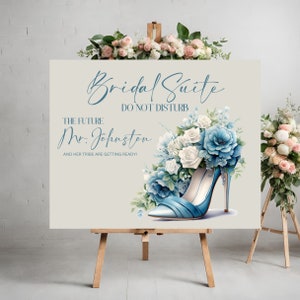 Customizable Bridal Suite Sign, the Bride & Her Tribe Getting Ready ...