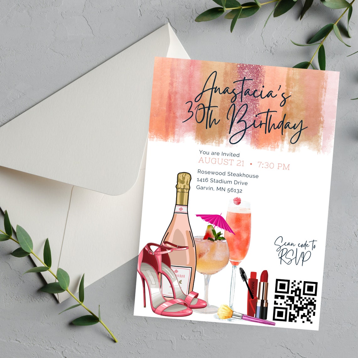 Girls Trip Birthday Invitation Template, Weekend Getaway Itinerary ...