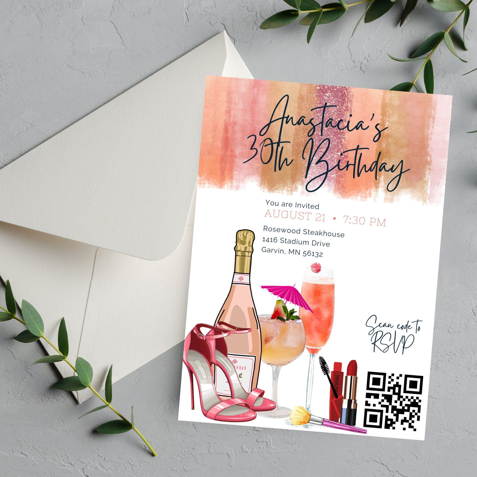 Girls Trip Birthday Invitation Template, Weekend Getaway Itinerary ...