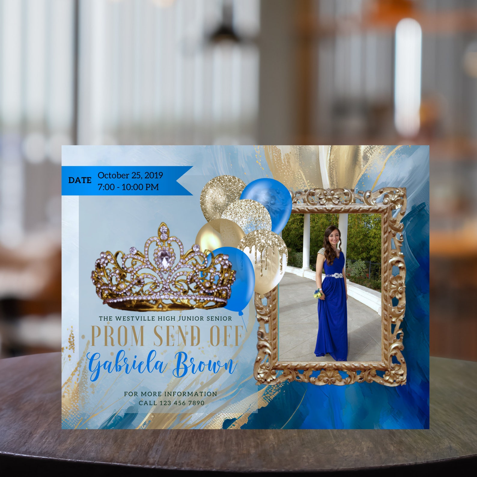 Prom Invitation Flyer, Prom Event Flyers, Prom Invitation, Event Poster ...