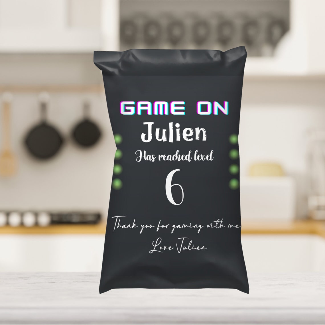 Video Game Assembled Chip Bag Chip Bags Party Favor Video - Etsy