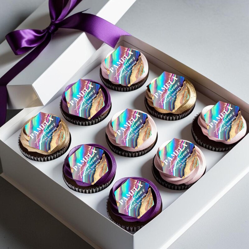 Geode Cake Topper - Etsy