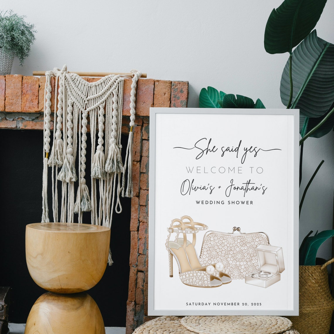 Tying the Knot Welcome Sign Bride to Be Banner Bridal Shower - Etsy