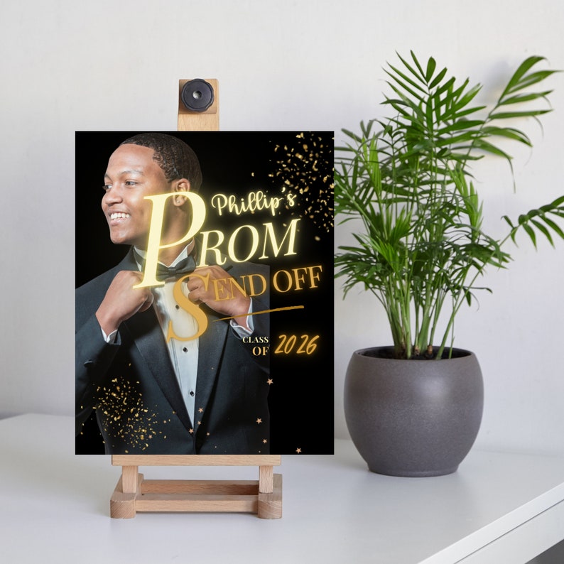 Prom Send off Party Welcome Sign, Prom Printable Signs, Prom Night ...