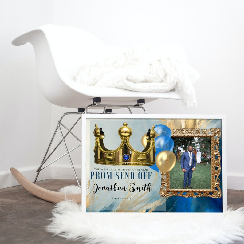Prom Send off Party Welcome Sign, Prom Printable Signs, Prom Night ...